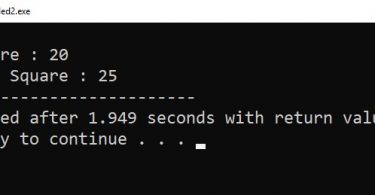 Pseudocode to Area and Perimeter of a Square – Programming Code Examples