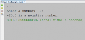 Check Whether a Number is Positive or Negative or Zero in Java – Programming Code Examples